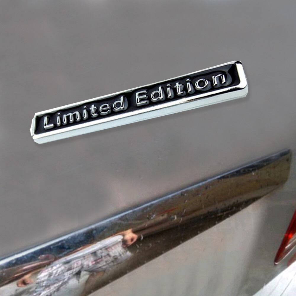 Car Sticker Plating Metal 3D LIMITED EDITION Logo Emblem Badge Decal ...