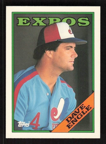 1988 Topps Tiffany Set-Break #196 Dave Engle Montreal Expos | eBay