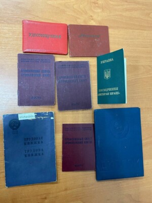 USSR documents for a woman 8 pieces #1735 | eBay