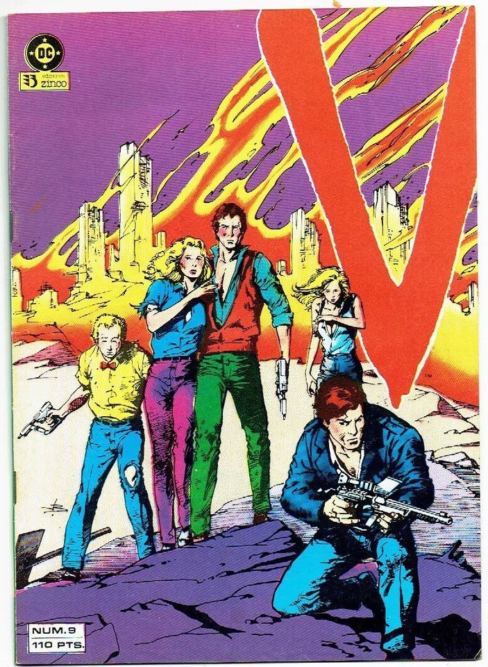 SPANISH ALIENS V VISITORS 1-12 SET SCI-FI TV SHOW DC SPAIN 1st PRINT ...