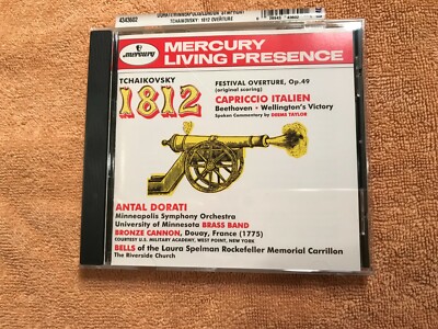 Mercury Living Presence 434 360-2; Dorati MSO Tchaikovsky 1812 FULL ...