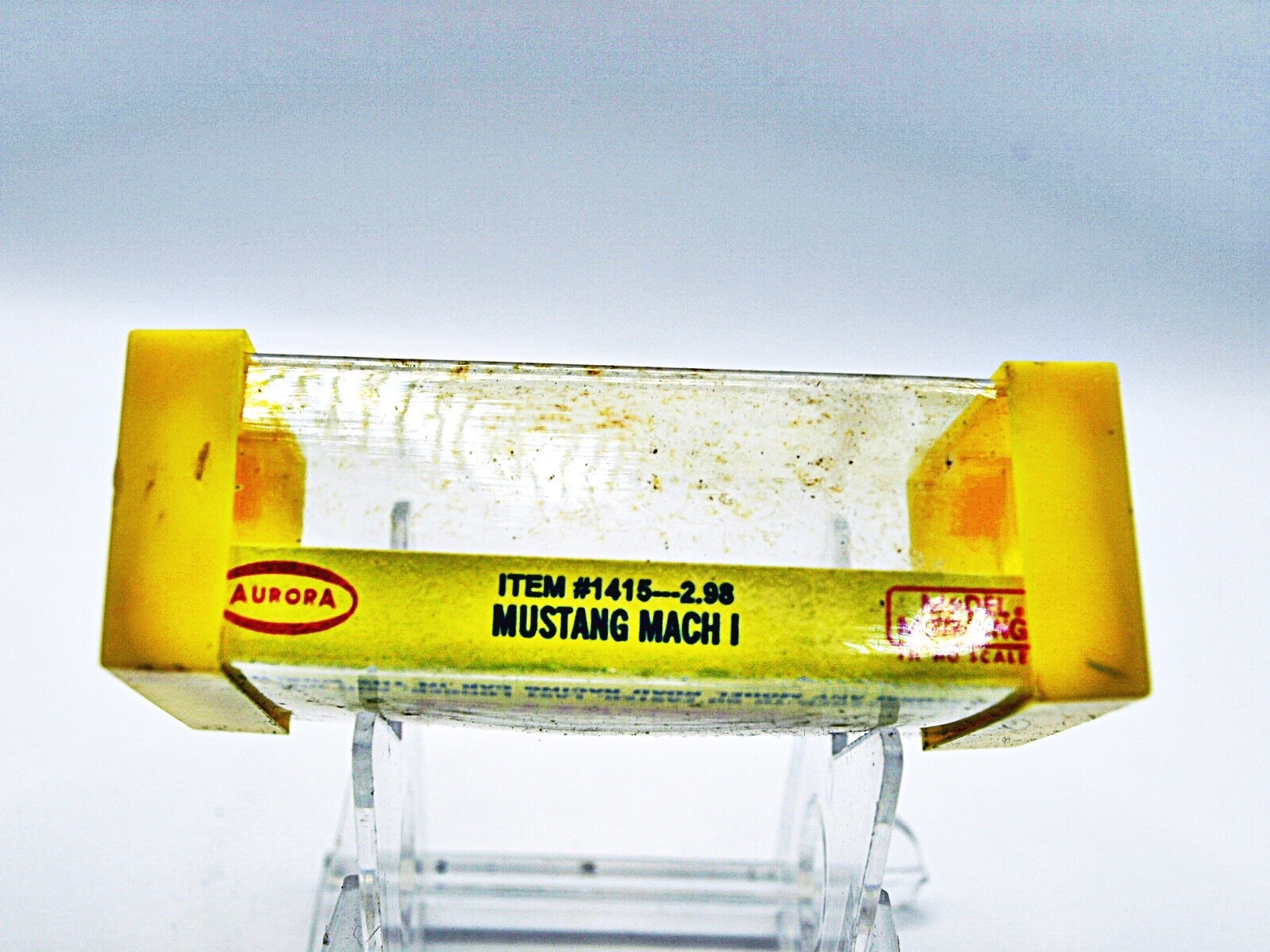 Aurora MM T-Jet #1415 Mustang Mach 1 Original Box & Repro Label | eBay