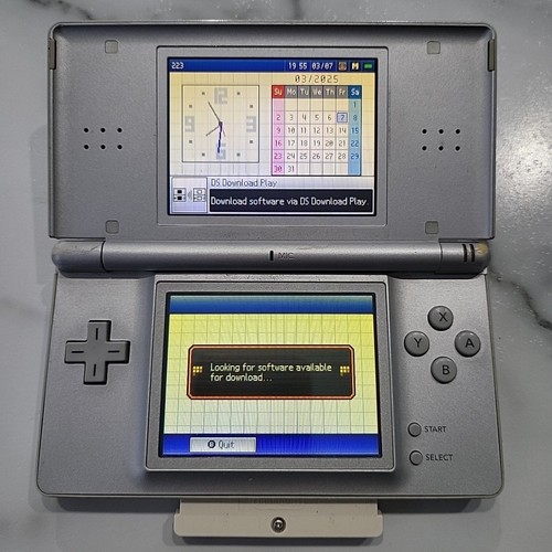 Nintendo DS Lite Console Only - Silver - Tested Works (Trigger Issue ...