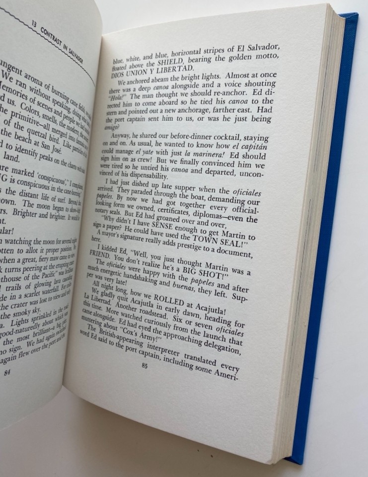 WILD BLUE WATER Cruise of the Shield : Jean Niemeier (SIGNED) 1962 Red ...