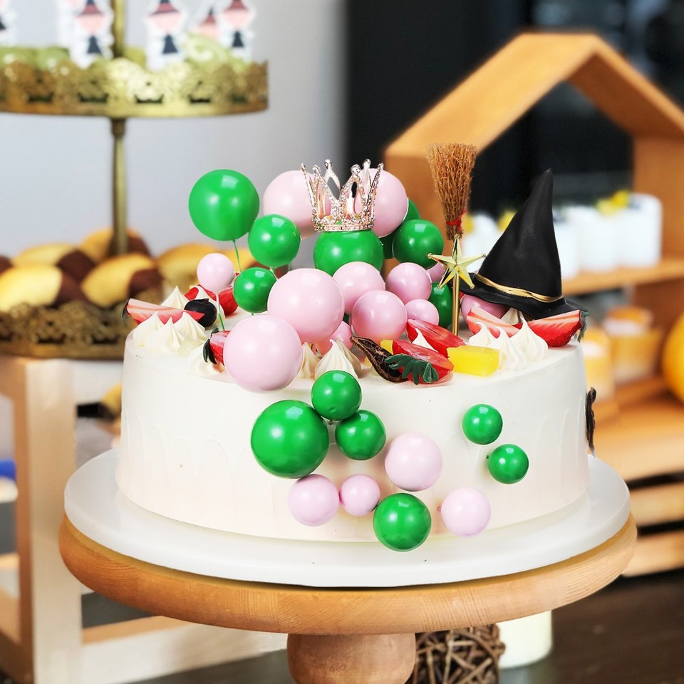 44 Pcs Wicked Cake Toppers: Wizard Halloween Birthday Party Supplies ...