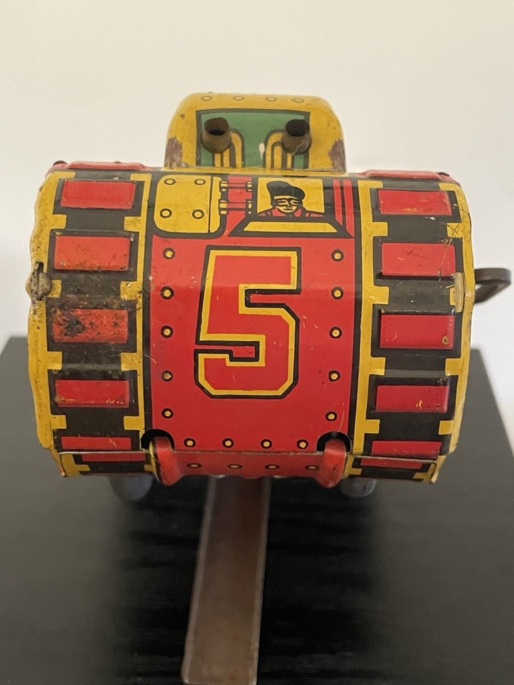 Vintage Marx Tin Wind Up Toy Tank. Working Condition. | eBay UK