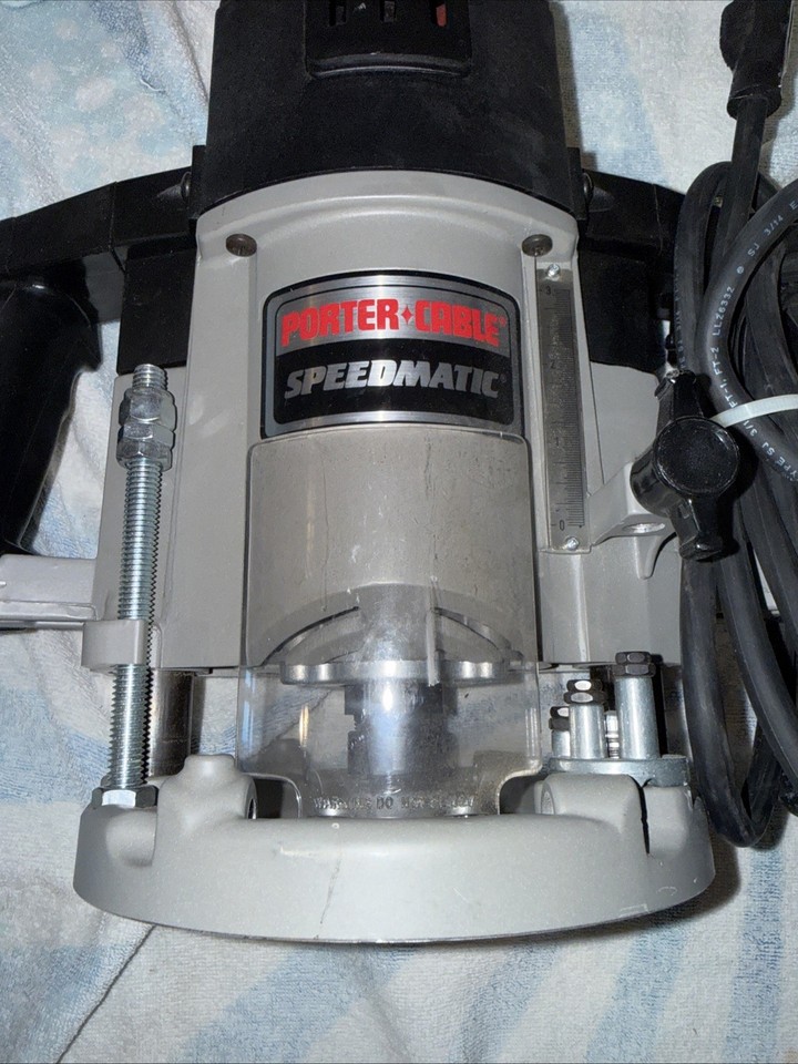 PORTER CABLE SPEEDMATIC PLUNGE ROUTER MODEL 7538 | eBay