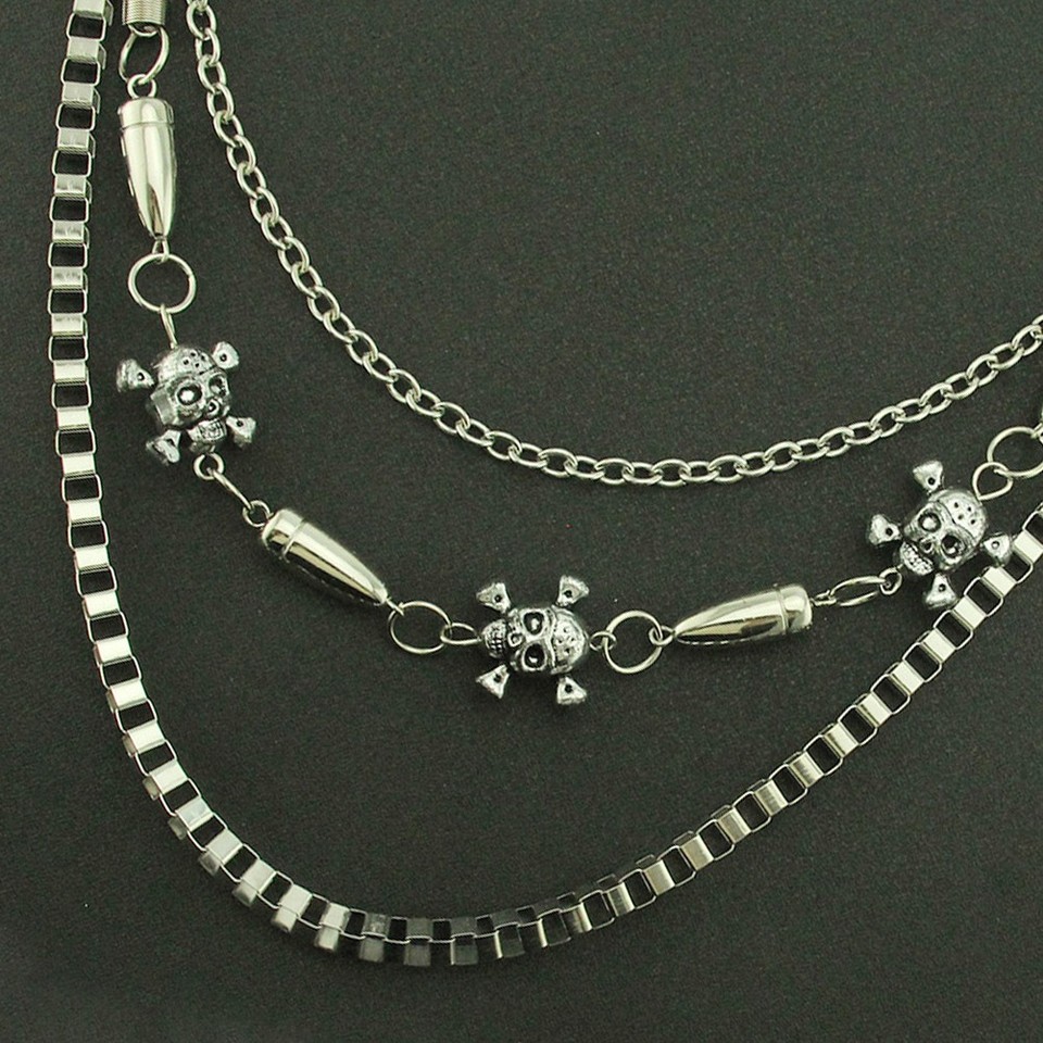 Pants Chains Decorative Jeans Punk Trousers Clothing Accessories | eBay ...