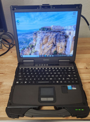 Getac B300 G5 Rugged Touch 13.3" i5-4300M 8GB RAM 800GB SSD Windows 10 ...