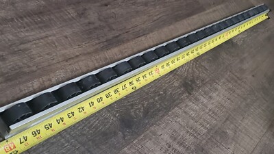 4 ft roller track flow aluminum rail gravity conveyor with plastic ...