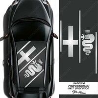 Save 1% - Sticker Roof Logo Alpha Romeo Racing Giulietta
