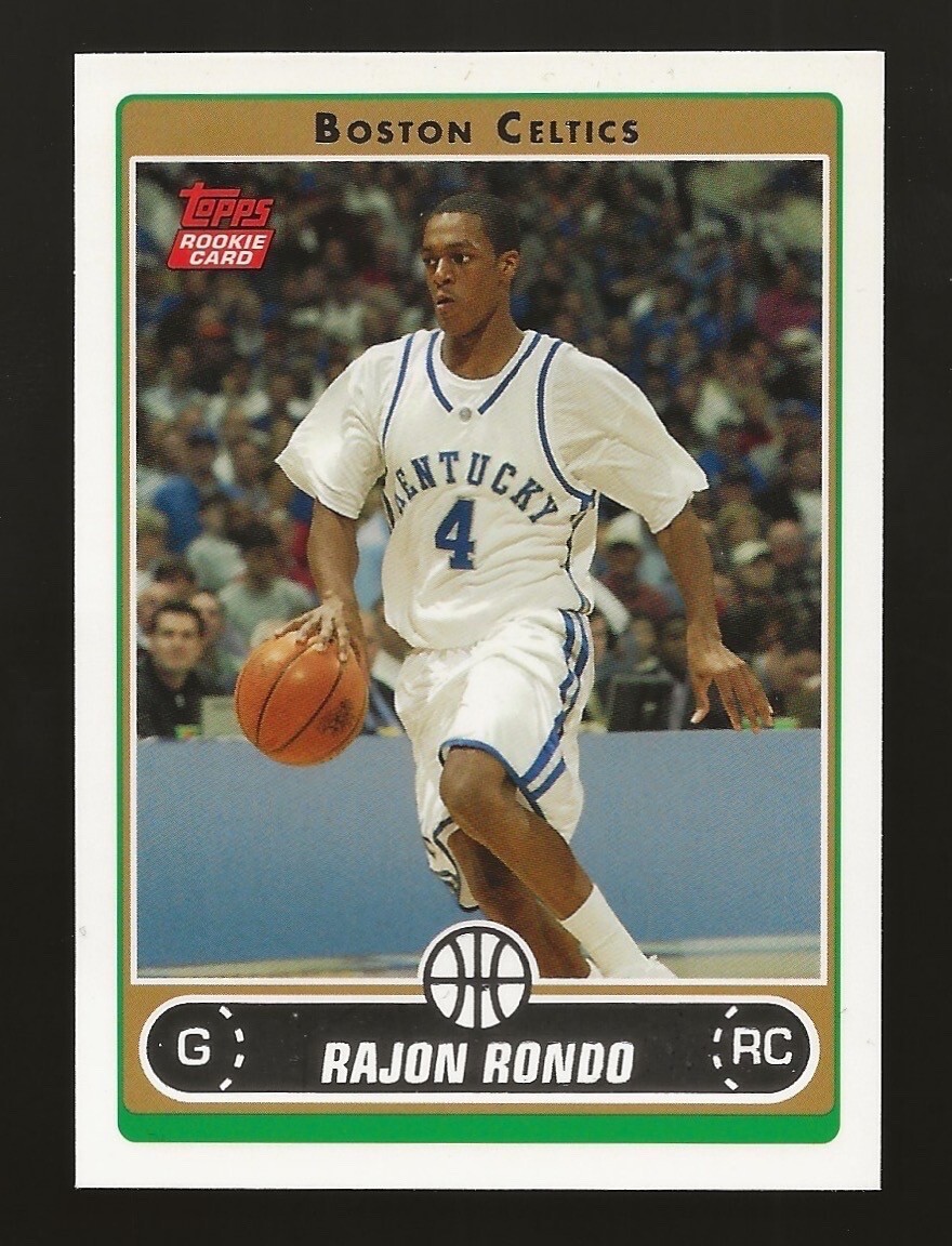 RAJON RONDO 2006 Topps Rookie Card #251 Boston Celtics | eBay
