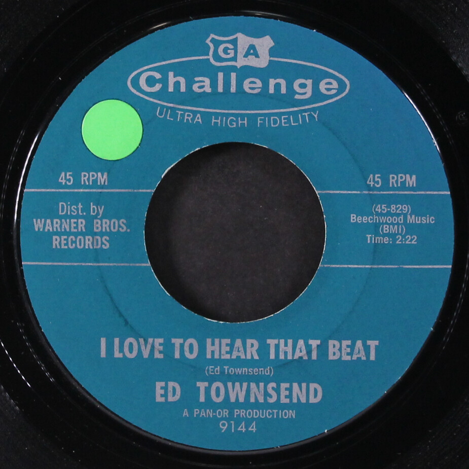 ED TOWNSEND: you walked in / i love to hear that beat CHALLENGE 7 ...
