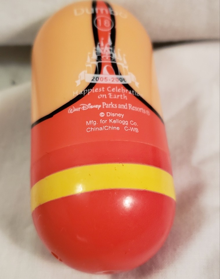 Disney Happiest Celebration on Earth Wobbler Kellogg's 2005-06 Dumbo ...