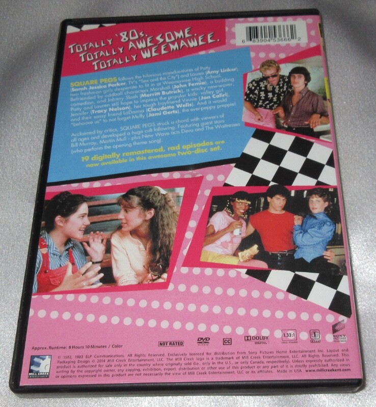 Square Pegs - Complete Series on DVD - Sarah Jessica Parker Jami Gertz ...