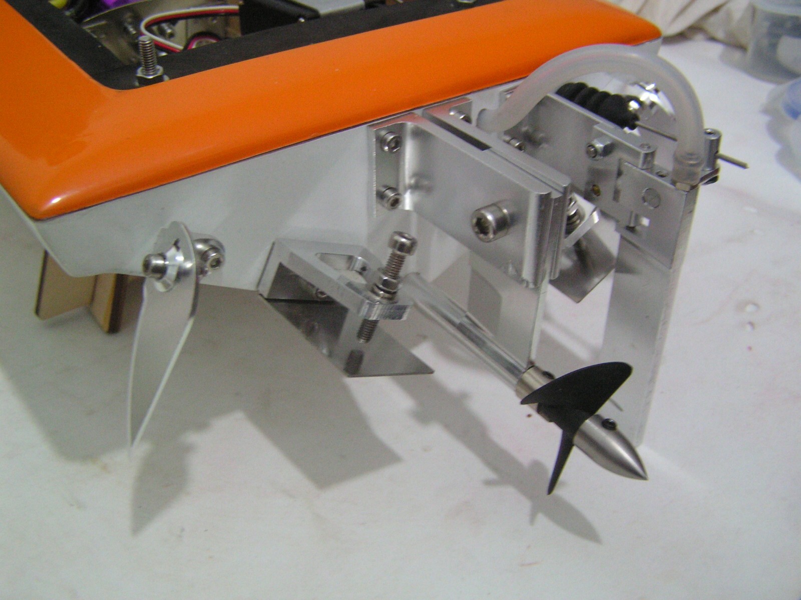 25" Gel Coat Epoxy Fiberglass / Carbon Fiber Deep Vee Mono Racing Speed ...