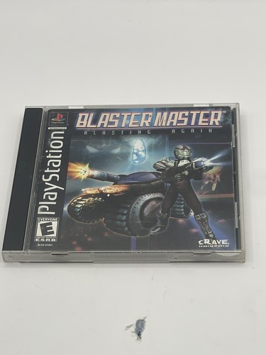 Blaster Master Blasting Again Playstation PS1 Video Game Complete ...