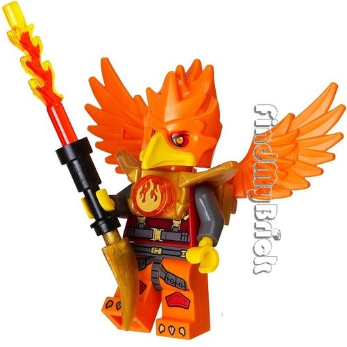 CM115 Lego Legends of Chima Phoenix - Frax Minifigure with Fire Weapon ...