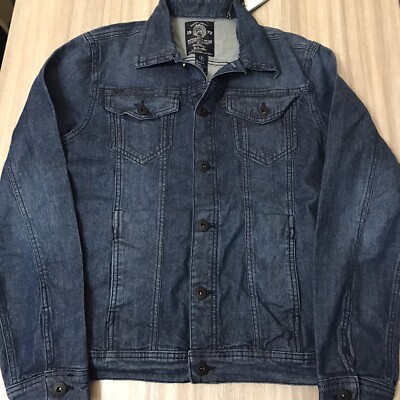 Buffalo David Bitton Men's Size Small Stretch Denim Jean Button Front ...