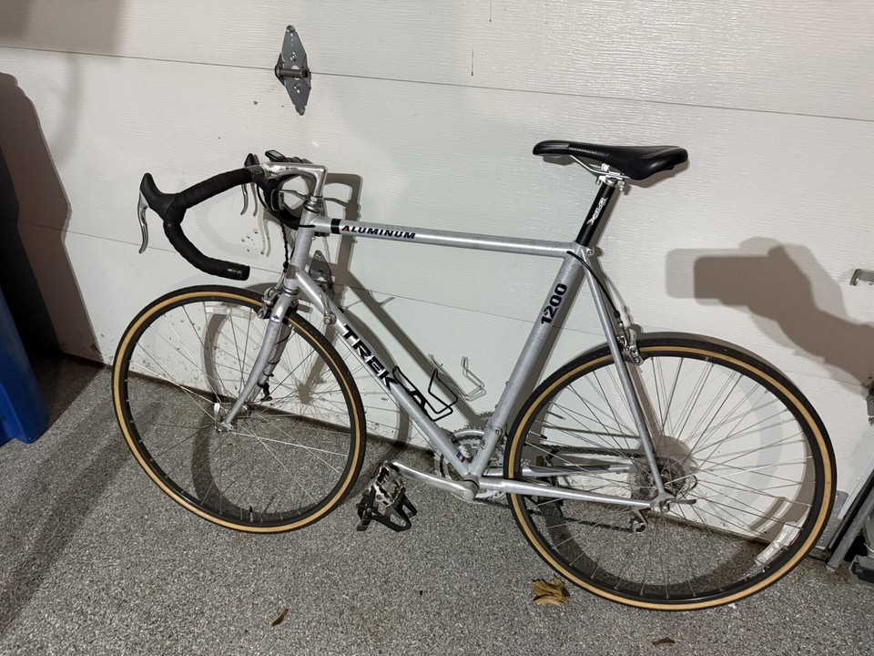 Trek 1200 Aluminum Bicycle Speckled Grey Vintage 1993 Serial 1006300 | eBay