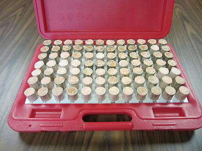 Metric Pin Gages 23.74-25.40mm,84 pins/set,0.02mm increasement,-0.0050 ...