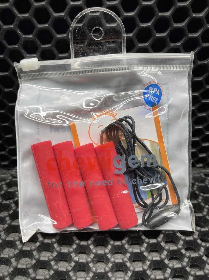 Chewigem Kauwbehoefte Gem Chew Grinding BPA Free Necklace USA Free ...