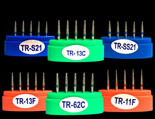 100pcs Dental Diamond Burs FG Tr-62c for sale online | eBay