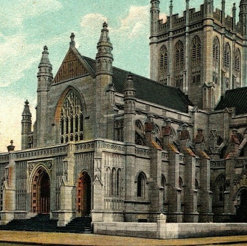 Trinity Cathedral Cleveland Ohio 1907 Vintage Postcard 5172 | eBay