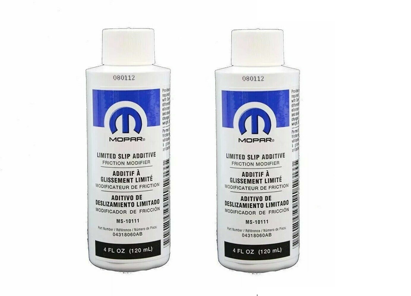JEEP DODGE RAM LIMITED SLIP ADDITIVE FRICTION MODIFIER SET OF 2 FREE ...
