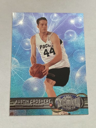 🏀 1997-98 Skybox Metal Basketball Base Card #12 Austin CROSHERE ...