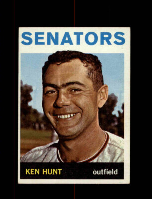 1964 KEN HUNT TOPPS #294 SENATORS *G5639 | eBay