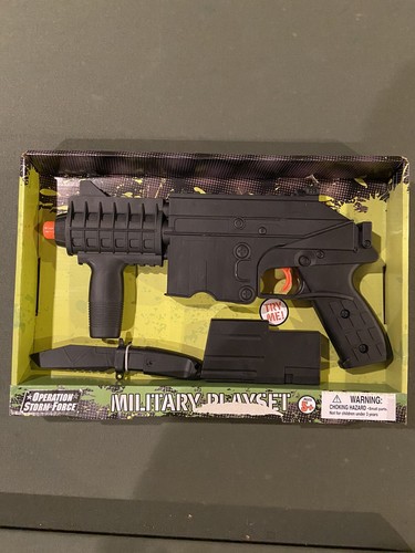 Operation Storm Force Light Up Machine Gun Military Toy Rifle Kids *NEW ...