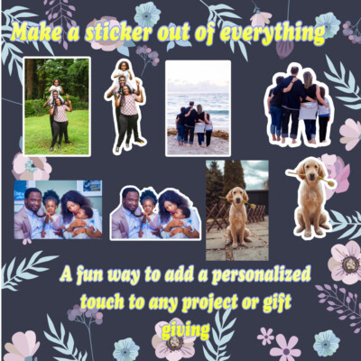 Personalized Stickers Custom Photo Gift for Him Customized Stickers ...