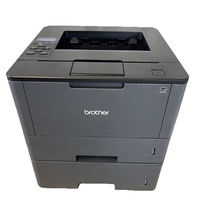 Brother HL-L5100DN Duplex Mono Laser Printer + LT-6500 Extra Paper Tray ...