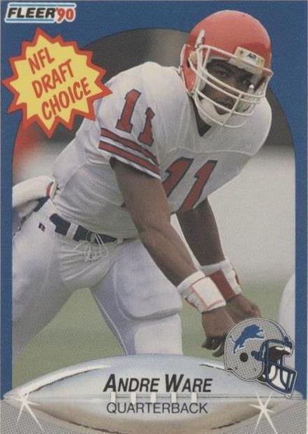 1990 Fleer - Andre Ware #103 (RC) for sale online | eBay