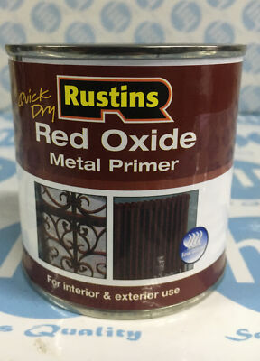 Rustins Quick Dry Red Oxide Metal Primer 250ml | eBay