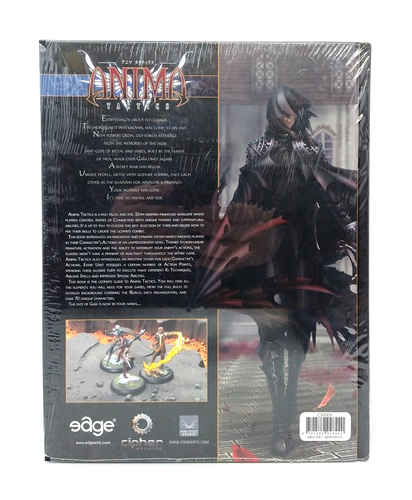 Anima Tactics Miniature Wargame Rulebook by Fantasy Flight Games Staff ...