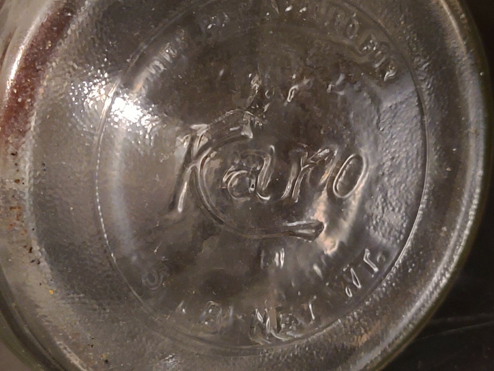 Collectible Vintage Glass Karo Syrup Jar With Built In Handle | eBay