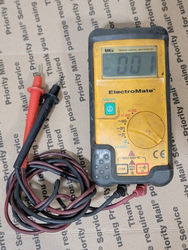 UEi Model DM200 "ElectroMate" Electrical Digital Multimeter Tested ...