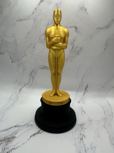 Oscar Award Style Statue Prop Film & Movie Display Gold Trophy - Modern ...