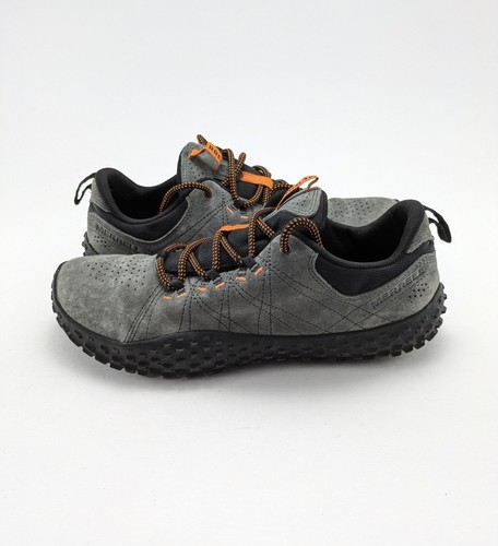 Mens Merrell Barefoot Wrapt Quantum Grip Gray Hiking Shoes J036009 Size ...