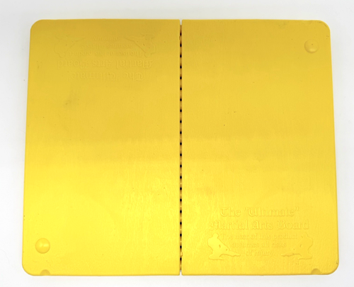 UMAB The Ultimate Martial Arts Board Yellow Re-Breakable Board | eBay