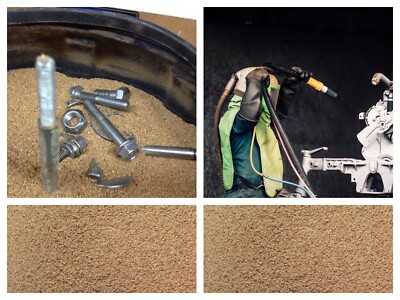 SAND BLASTING SHOT BLASTING TUMBLING WALNUT SHELL GRIT 16/50 MESH 1.5kg ...