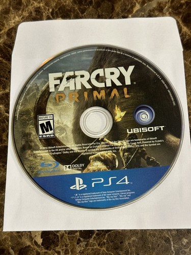 🎮Far Cry FarCry Primal PlayStation 4 PS4 Disc Only TESTED🎮 887256019419 ...