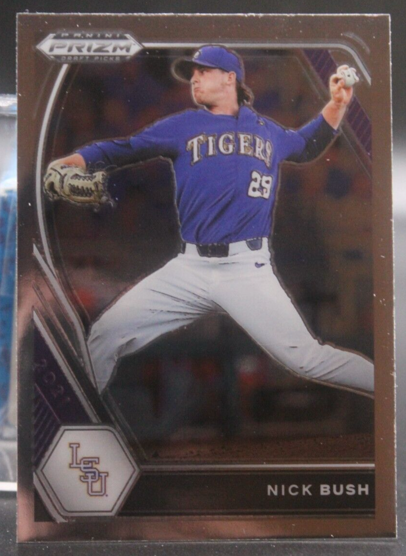 Nick Bush (LSU Tigers/RC) - 2021 Panini Prizm Draft Picks #181 | eBay