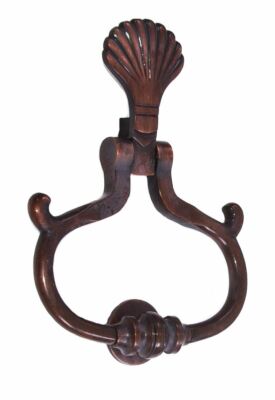 "Hermoso Beach" Antique Copper Sea Shell Door Knocker - Supplied With ...