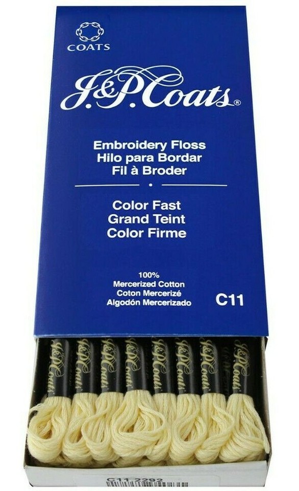 J.P. Coats ~ Embroidery Floss ~ Per Skein | eBay
