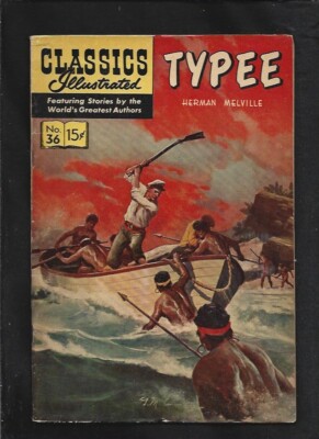 CLASSICS ILLUSTRATED #36 VG/F HRN155 (TYPEE) FREE SHIP ON $15 ORDER! | eBay
