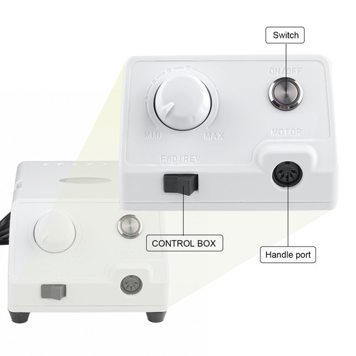 STRONG M4 Polisher Micro Motor Machine &SDE-SH200 35000 RPM Handpiece ...