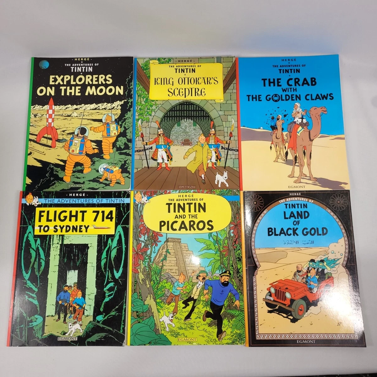 The Adventures Of Tintin Book